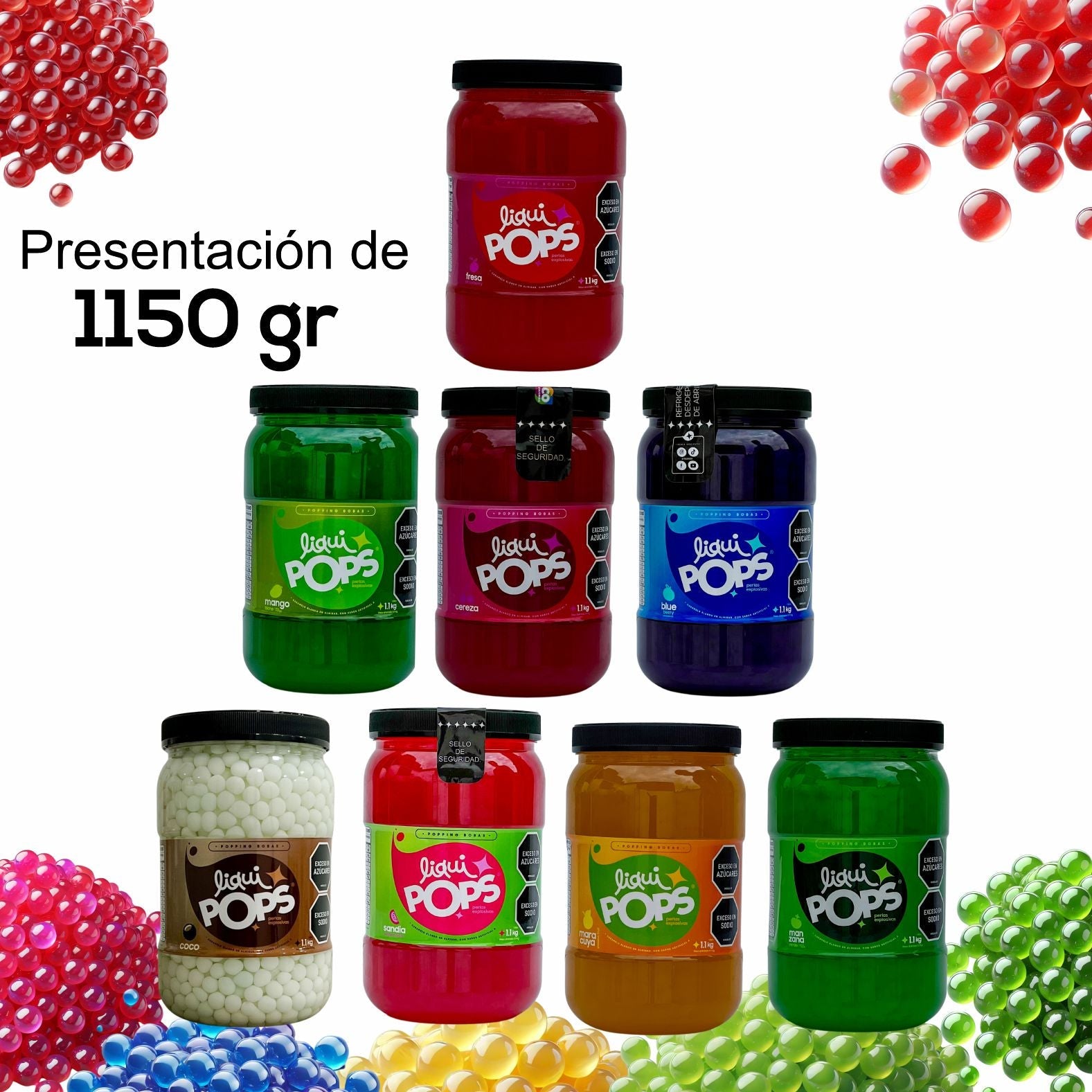 perlas explosivas LiquiPops e insumos para bubble tea – Perlas ...