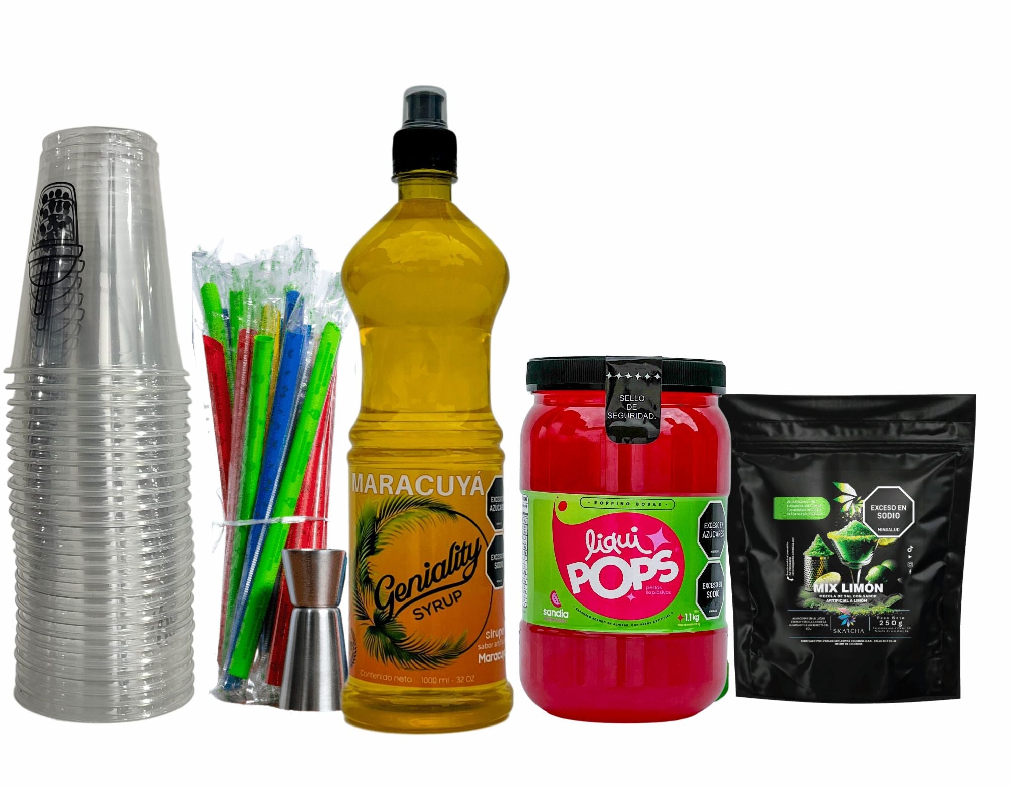 kit para preparar sodas micheladas – Perlas explosivas Colombia