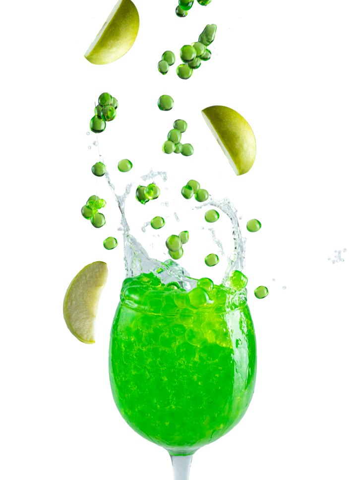 Perlas Explosivas Bubols Sabor A Manzana Verde X 1100 G Perlas